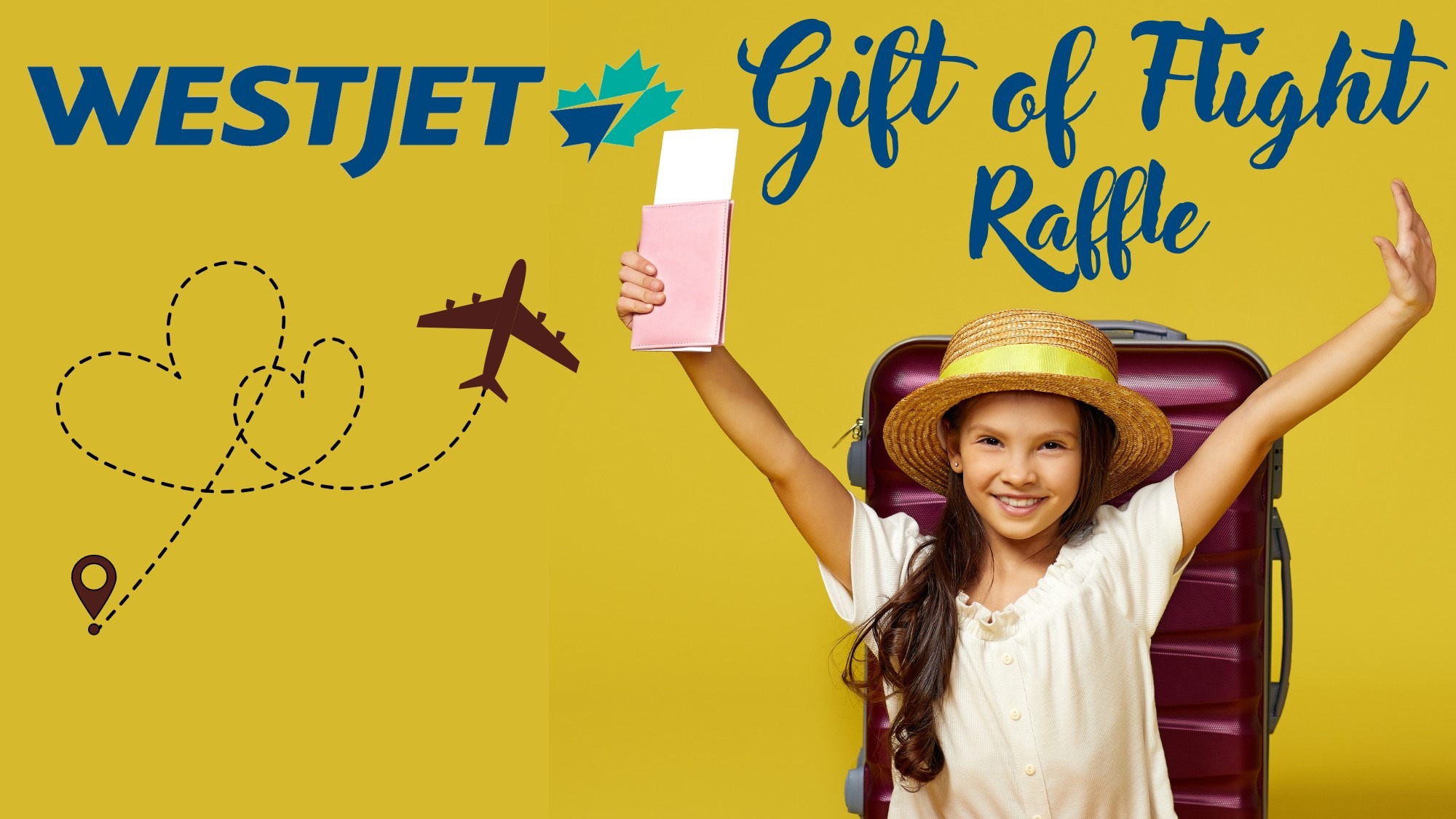 BGC Wetaskiwin WestJet Gift of Flight Raffle 2025 | Rafflebox