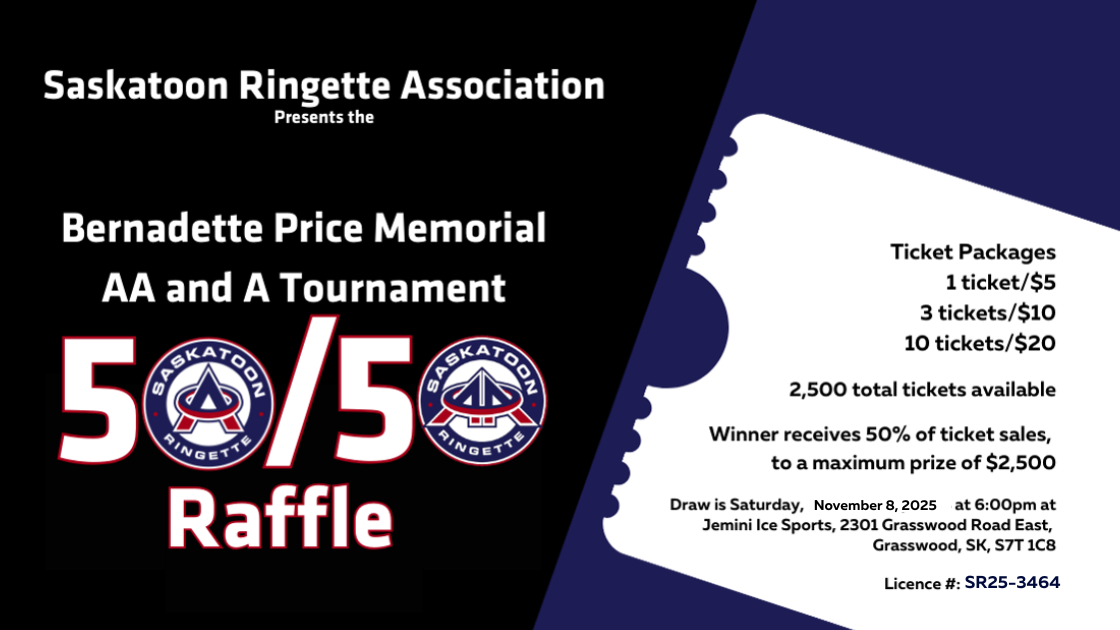 Saskatoon Ringette Association presents the Bernadette Price Memorial ...