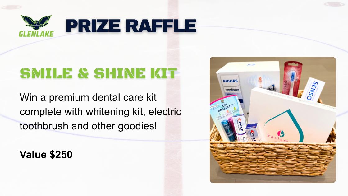 SMILE & SHINE KIT - Glenlake Hawks U13 AA Prize Draw
