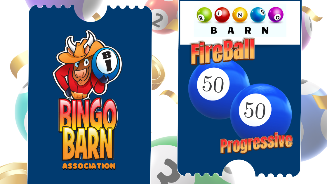 Bingo Barn Fireball 50/50 Progressive | Rafflebox